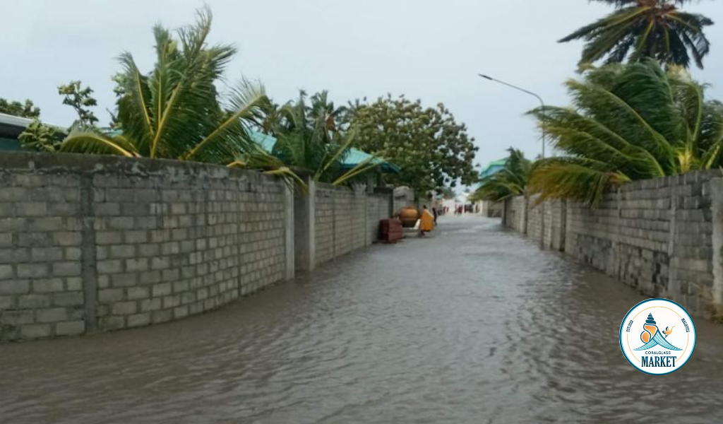 Intense Weather Over the Maldives Causes Damage to Several Islands