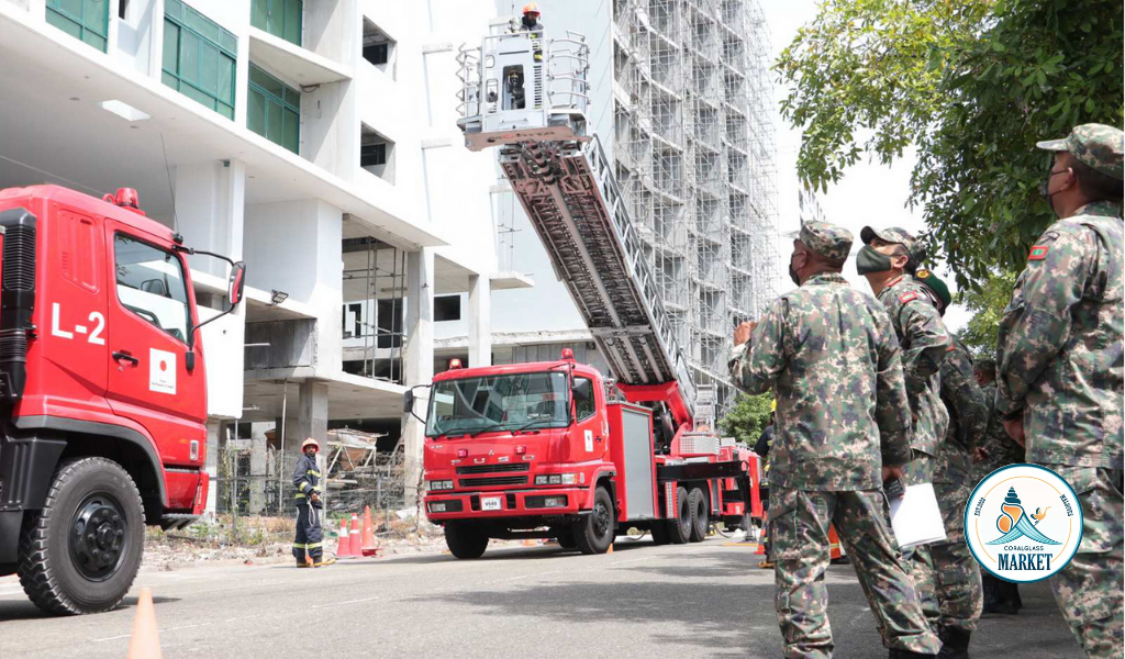 MNDF Holds Training for Fire and Rescue Service