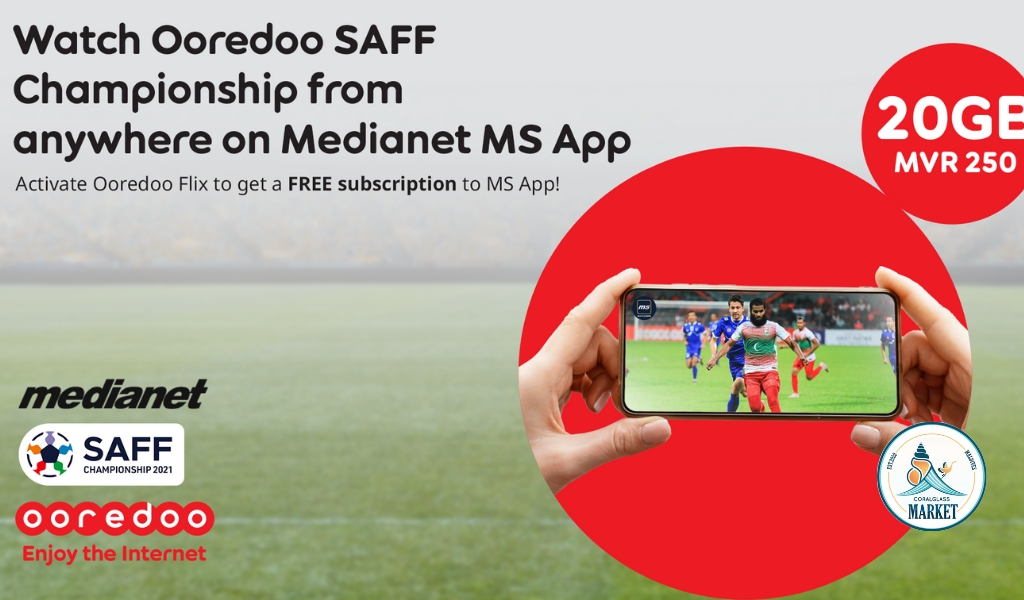 Livestream the Ooredoo SAFF Championship 2021 from Anywhere on the MSApp!