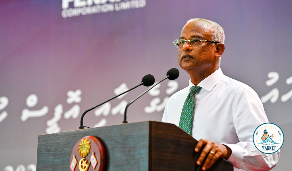 President Solih Inaugurates New Powerhouse In HA. Utheemu