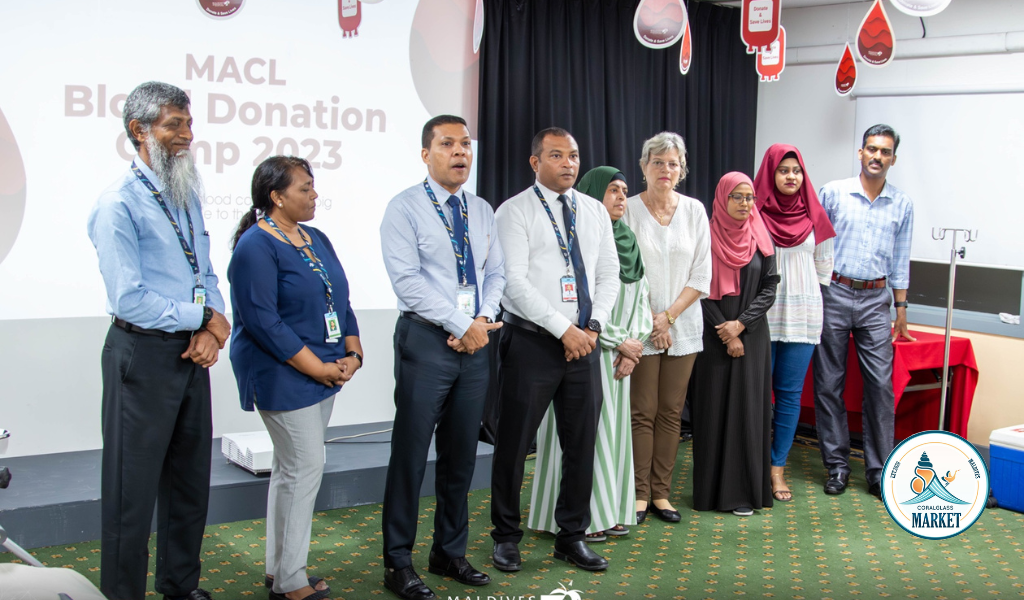MACL and Maldives Blood Services Join Hands for Vital Blood Donation Camp